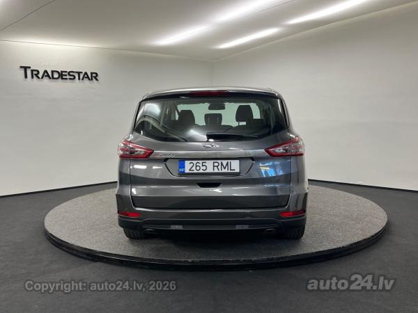 Grey Ford S-Max 2016 in Parnu, with an engine capacity of 2.00 L and mileage of 217 thousand km for 9490 €, photo 6 on AUTOMOTO.COM.LV