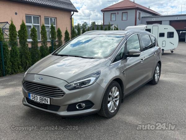 Pelēks Ford S-Max 2016 Veru, ar dzinēja tilpumu 2.00 L un nobraukumu 257 tūkst. km par 8990 €, foto 1 vietnē AUTOMOTO.COM.LV