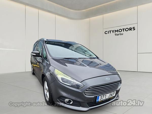 Pelēks Ford S-Max 2016 Tallina, ar dzinēja tilpumu 2.00 L un nobraukumu 272 tūkst. km par 6990 €, foto 1 vietnē AUTOMOTO.COM.LV