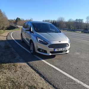 Pelēks Ford S-Max 2017 Tallina, ar dzinēja tilpumu 2.00 L un nobraukumu 255 tūkst. km par 12500 €, foto  vietnē AUTOMOTO.COM.LV