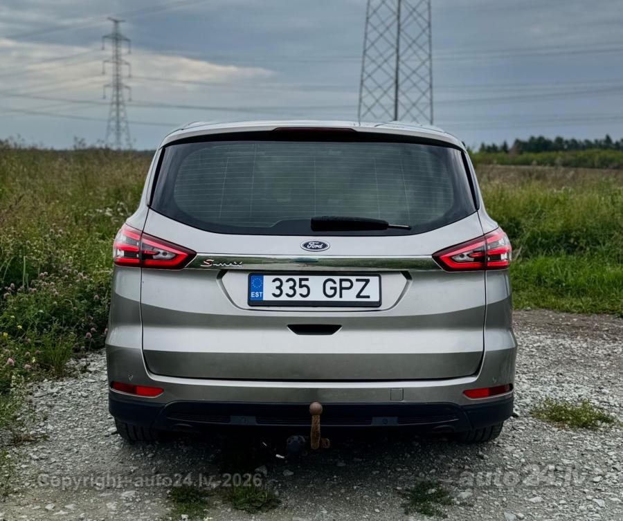 Grey Ford S-Max 2017 in Tallinn, with an engine capacity of 2.00 L and mileage of 434 thousand km for 6789 €, photo 7 on AUTOMOTO.COM.LV
