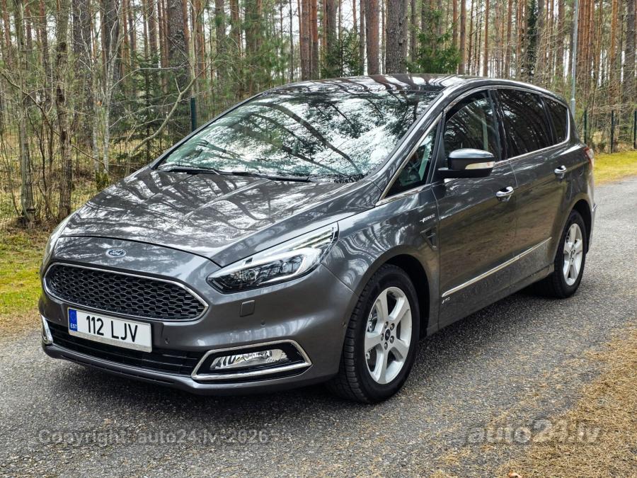 Pelēks Ford S-Max 2018 Pērnava, ar dzinēja tilpumu 2.00 L un nobraukumu 152 tūkst. km par 12999 €, foto 1 vietnē AUTOMOTO.COM.LV