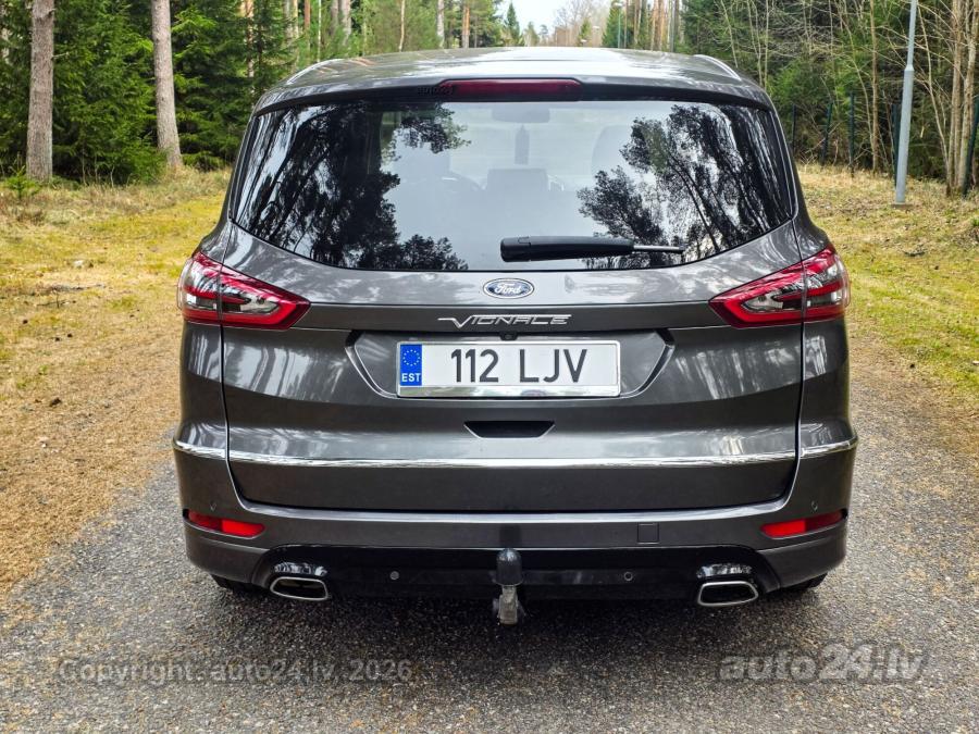 Pelēks Ford S-Max 2018 Pērnava, ar dzinēja tilpumu 2.00 L un nobraukumu 152 tūkst. km par 12999 €, foto 5 vietnē AUTOMOTO.COM.LV