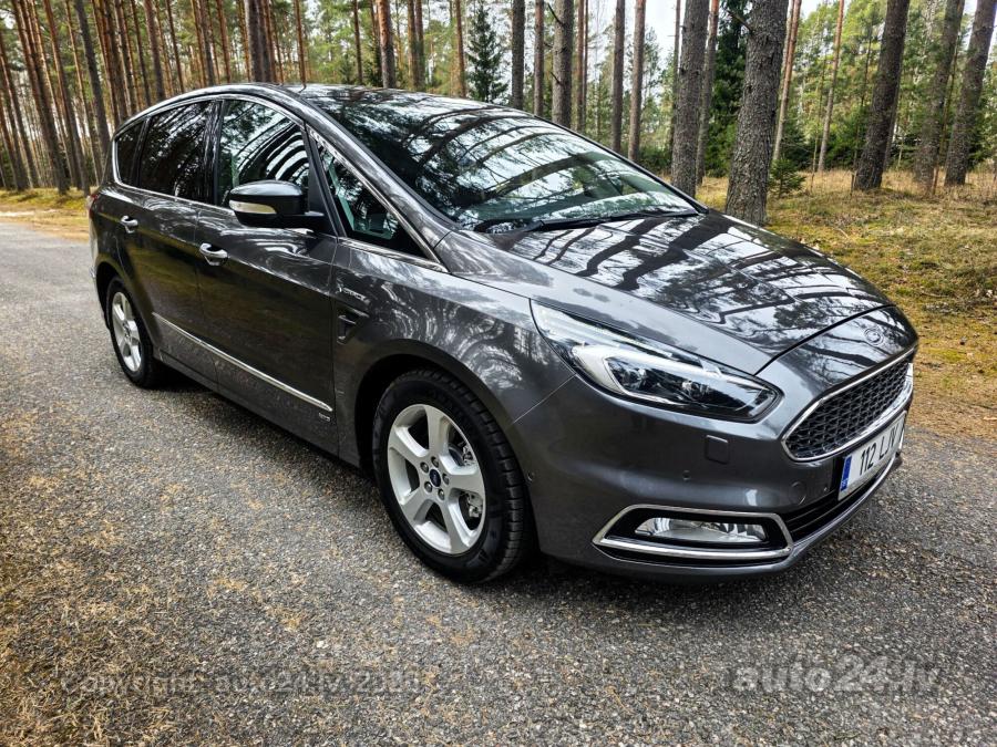 Pelēks Ford S-Max 2018 Pērnava, ar dzinēja tilpumu 2.00 L un nobraukumu 152 tūkst. km par 12999 €, foto 8 vietnē AUTOMOTO.COM.LV