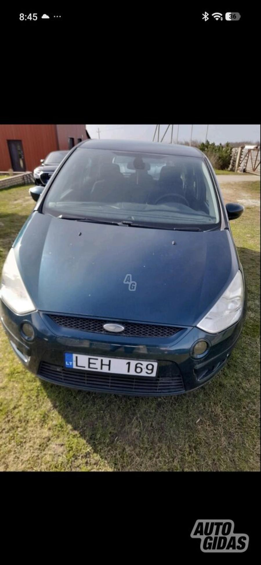 Ford S-Max 2006 in Klaipeda, with an engine capacity of 2.00 L and mileage of 301 thousand km for 800 €, photo 4 on AUTOMOTO.COM.LV
