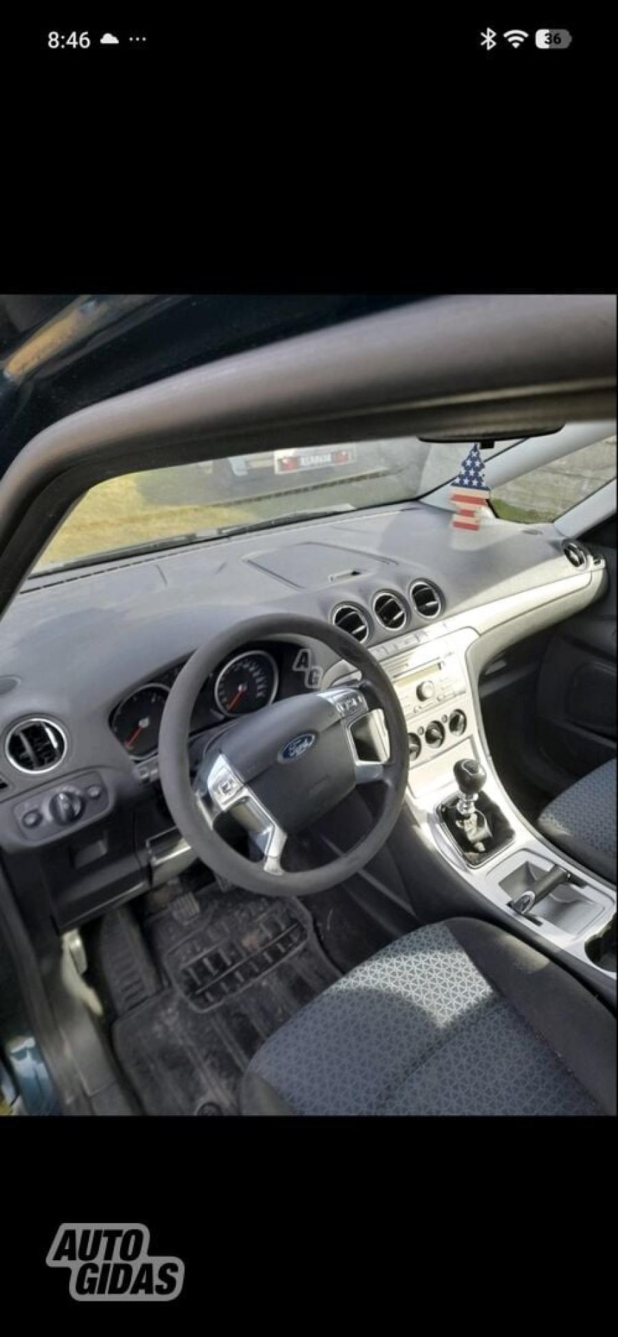 Ford S-Max 2006 in Klaipeda, with an engine capacity of 2.00 L and mileage of 301 thousand km for 800 €, photo 9 on AUTOMOTO.COM.LV