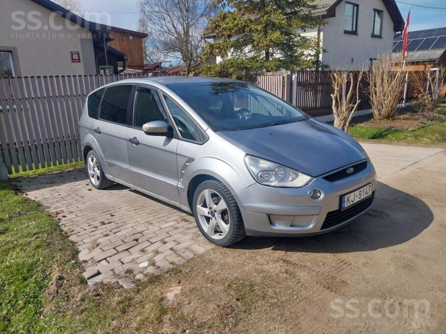 Ford S-Max 2007 Jelgava, ar dzinēja tilpumu 1.80 L un nobraukumu 342 tūkst. km par 1750 €, foto 1 vietnē AUTOMOTO.COM.LV
