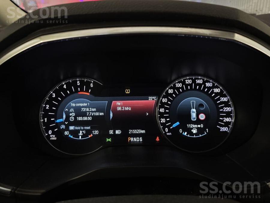 Ford S-Max 2016 in Riga, with an engine capacity of 2.00 L and mileage of 215 thousand km for 7700 €, photo 12 on AUTOMOTO.COM.LV