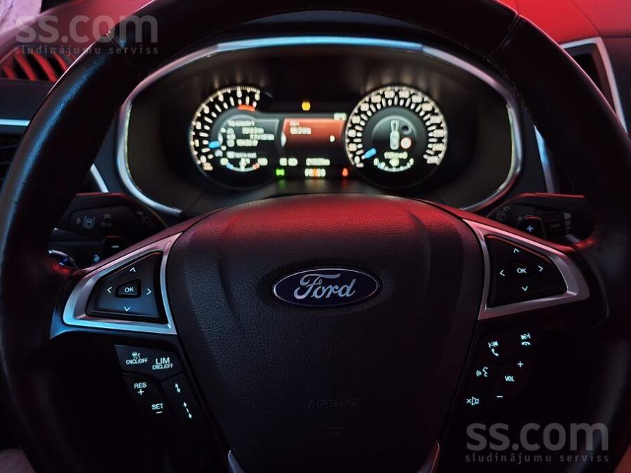 Ford S-Max 2016 in Riga, with an engine capacity of 2.00 L and mileage of 215 thousand km for 7700 €, photo 19 on AUTOMOTO.COM.LV