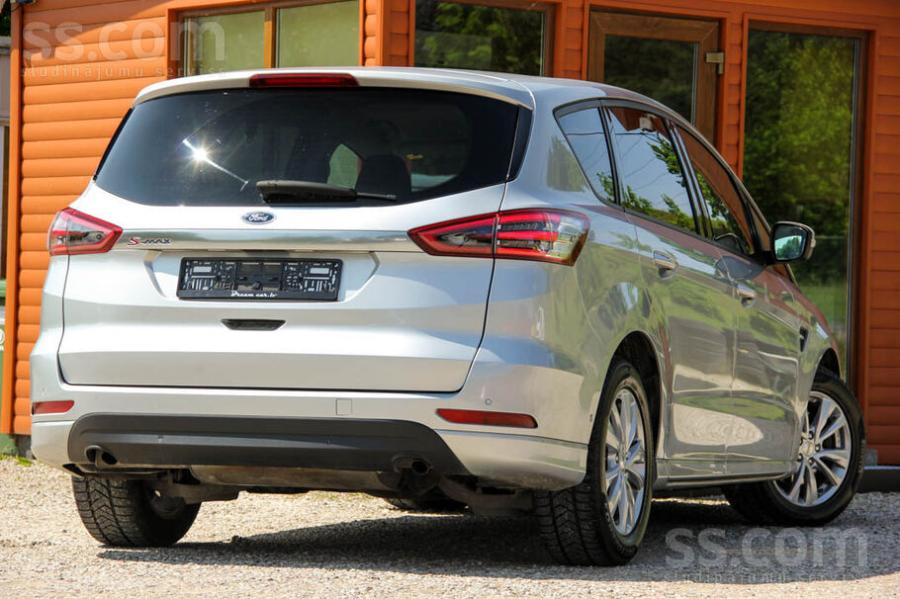 Ford S-Max 2019 Tukums, ar dzinēja tilpumu 2.00 L un nobraukumu 230 tūkst. km par 9490 €, foto 3 vietnē AUTOMOTO.COM.LV