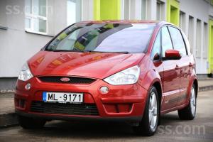 Red Ford S-Max 2006 in Riga, with an engine capacity of 2.00 L and mileage of 0 thousand km for 2995 €, photo  on AUTOMOTO.COM.LV