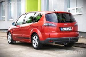 Red Ford S-Max 2006 in Riga, with an engine capacity of 2.00 L and mileage of 0 thousand km for 2995 €, photo 6 on AUTOMOTO.COM.LV