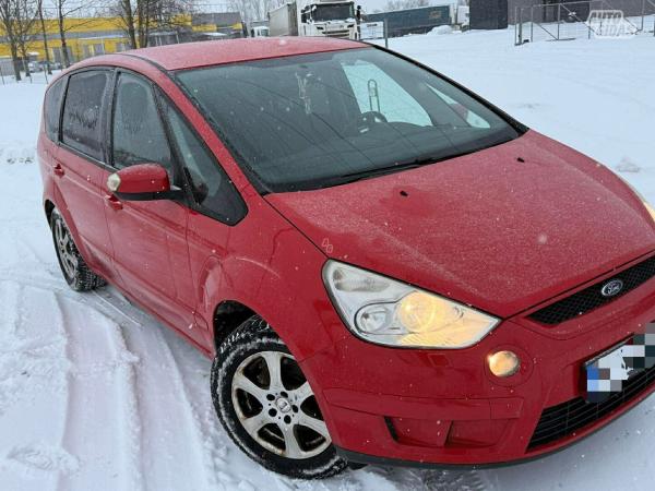 Red Ford S-Max 2007 in Siauliai, with an engine capacity of 2.00 L and mileage of 350 thousand km for 2499 €, photo 8 on AUTOMOTO.COM.LV