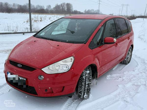 Red Ford S-Max 2007 in Siauliai, with an engine capacity of 2.00 L and mileage of 350 thousand km for 2499 €, photo 10 on AUTOMOTO.COM.LV
