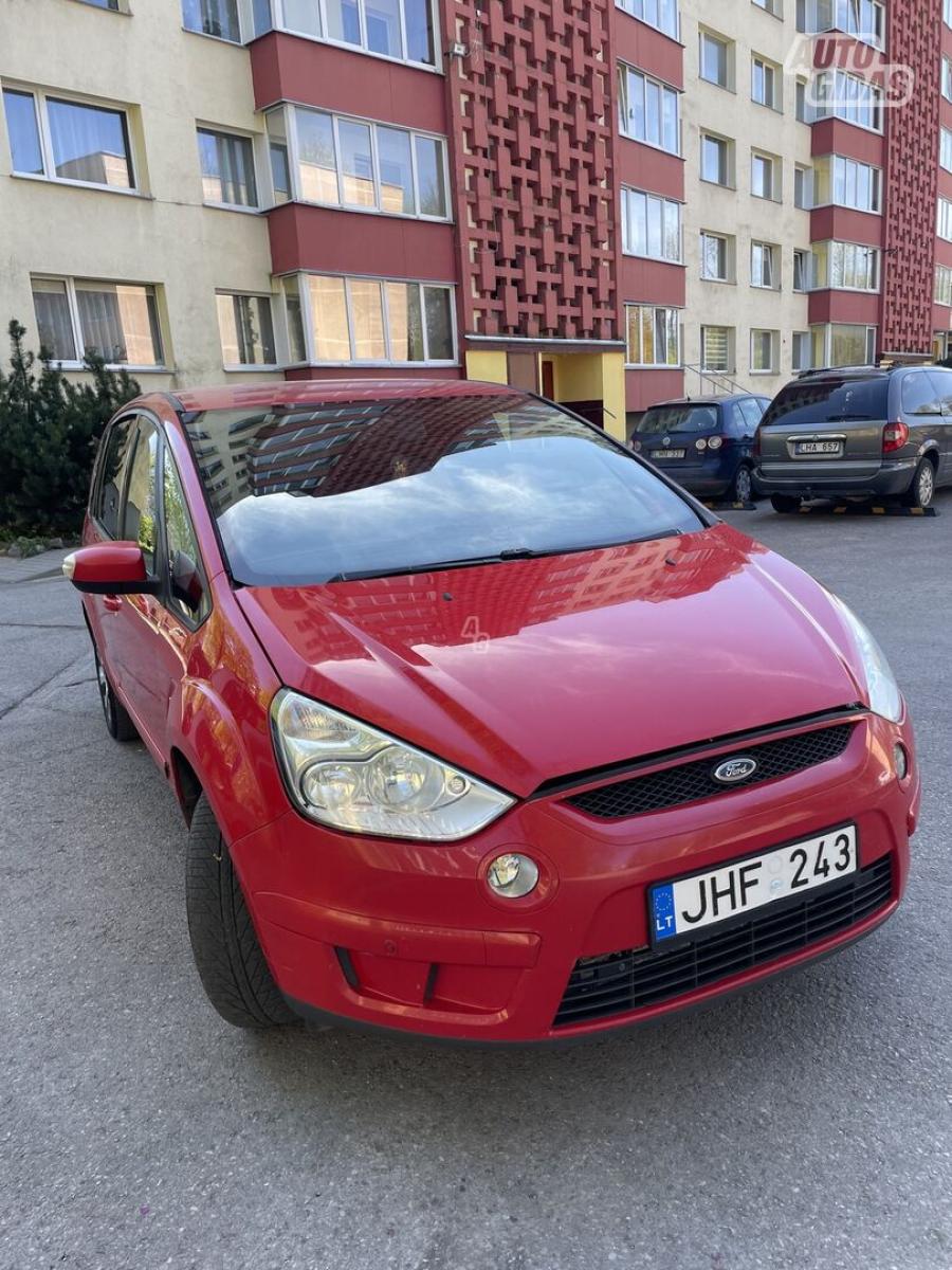 Red Ford S-Max 2007 in Alytus, with an engine capacity of 2.00 L and mileage of 390 thousand km for 2100 €, photo 4 on AUTOMOTO.COM.LV