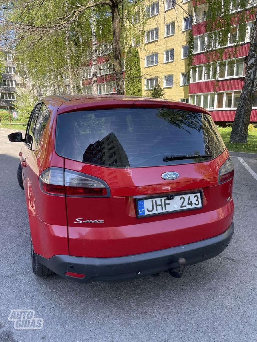 Red Ford S-Max 2007 in Alytus, with an engine capacity of 2.00 L and mileage of 390 thousand km for 2100 €, photo 8 on AUTOMOTO.COM.LV