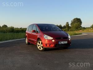 Red Ford S-Max 2007 in Jelgava, with an engine capacity of 2.00 L and mileage of 0 thousand km for 1500 €, photo 4 on AUTOMOTO.COM.LV