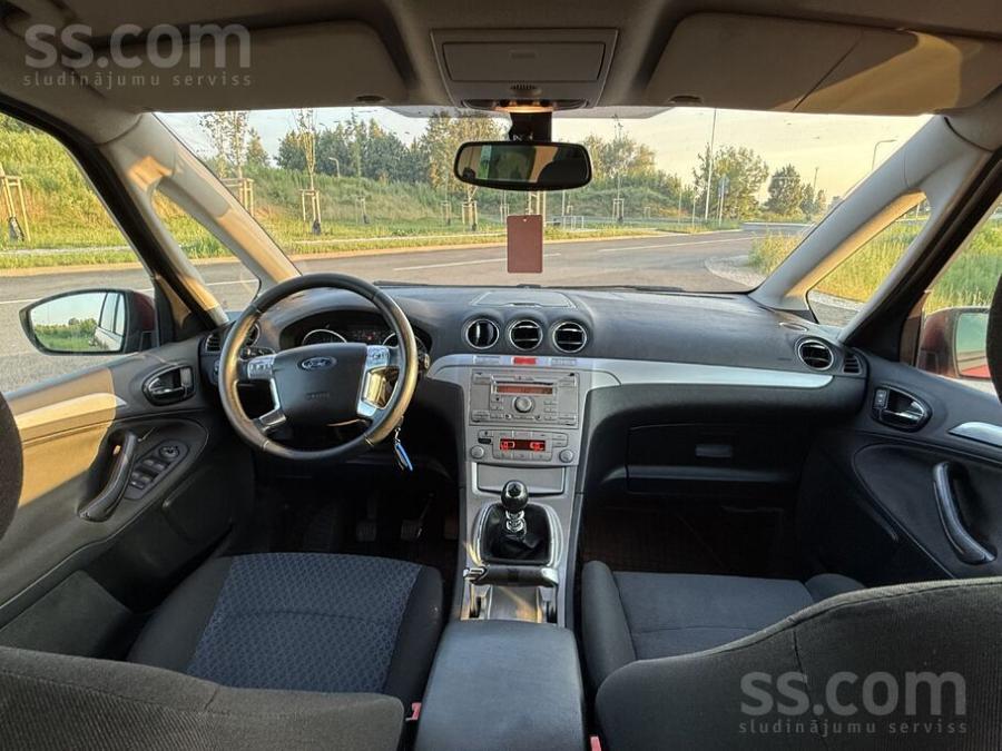 Red Ford S-Max 2007 in Jelgava, with an engine capacity of 2.00 L and mileage of 0 thousand km for 1500 €, photo 11 on AUTOMOTO.COM.LV