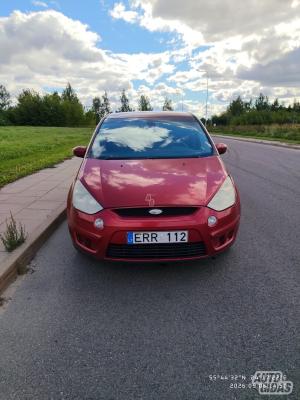 Red Ford S-Max 2007 in Panevezys, with an engine capacity of 2.00 L and mileage of 0 thousand km for 1000 €, photo  on AUTOMOTO.COM.LV
