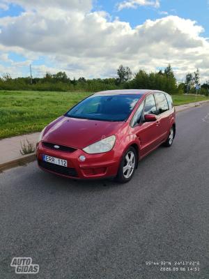 Red Ford S-Max 2007 in Panevezys, with an engine capacity of 2.00 L and mileage of 0 thousand km for 1000 €, photo 3 on AUTOMOTO.COM.LV