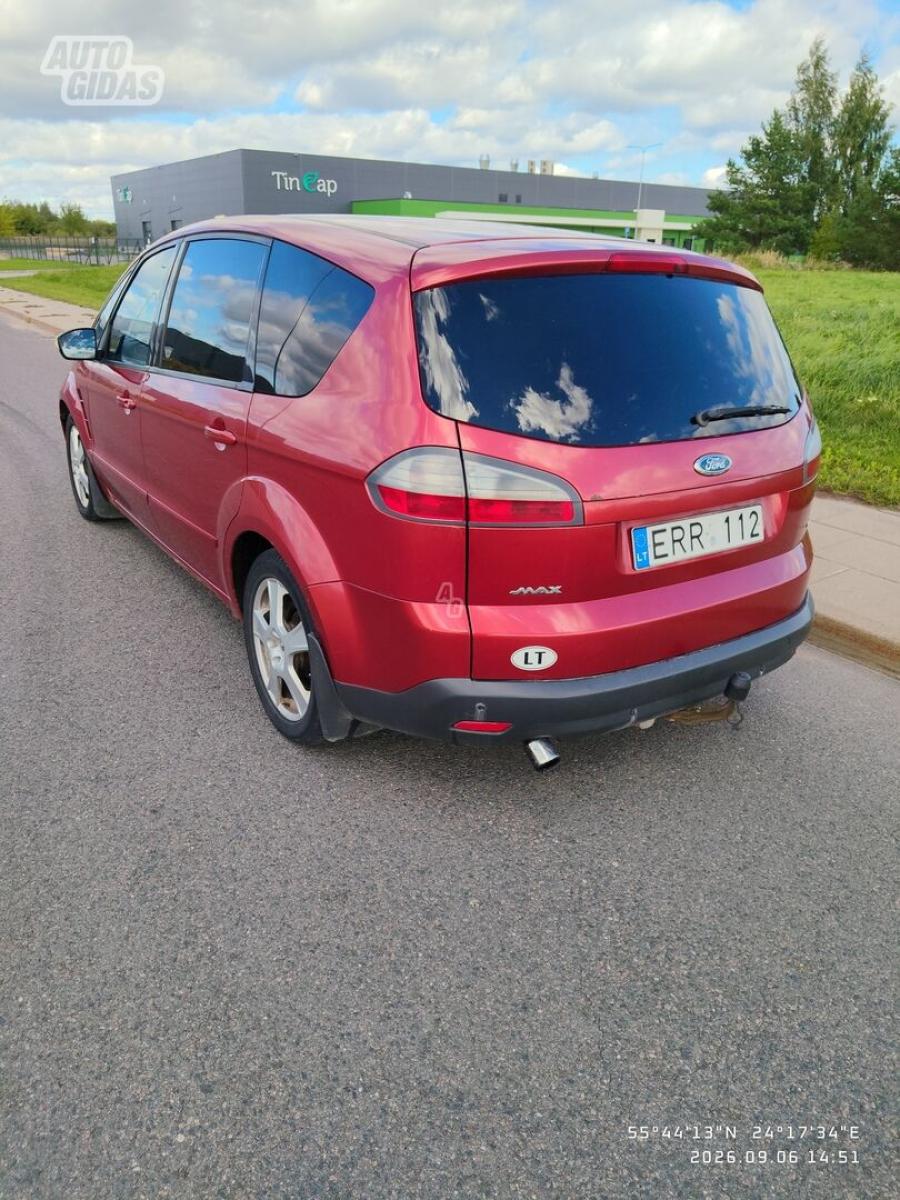 Red Ford S-Max 2007 in Panevezys, with an engine capacity of 2.00 L and mileage of 0 thousand km for 1000 €, photo 6 on AUTOMOTO.COM.LV