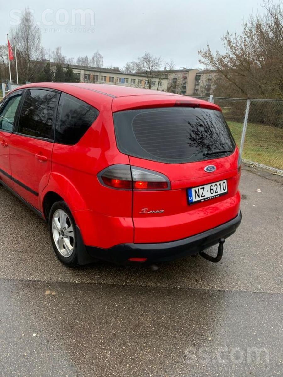 Red Ford S-Max 2008 in Daugavpils, with an engine capacity of 2.00 L and mileage of 0 thousand km for 1800 €, photo 4 on AUTOMOTO.COM.LV