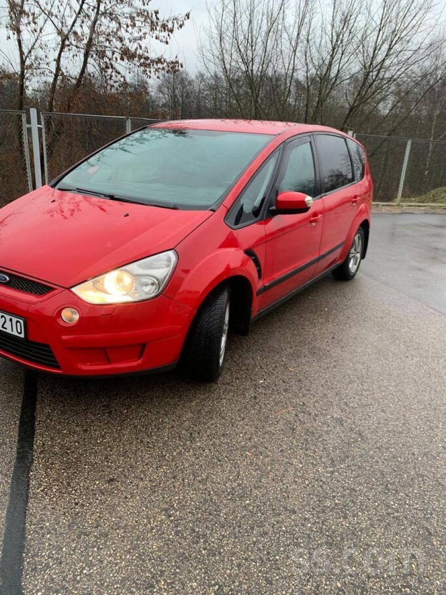 Red Ford S-Max 2008 in Daugavpils, with an engine capacity of 2.00 L and mileage of 0 thousand km for 1800 €, photo 6 on AUTOMOTO.COM.LV