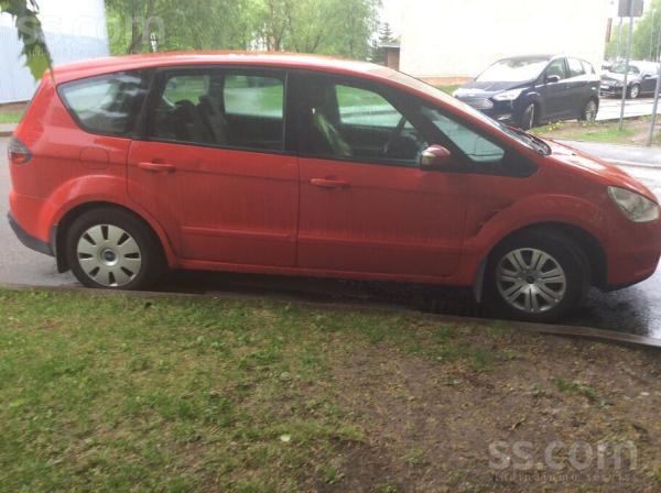 Sarkans Ford S-Max 2008 Rīga, ar dzinēja tilpumu 2.00 L un nobraukumu 315 tūkst. km par 1650 €, foto 2 vietnē AUTOMOTO.COM.LV