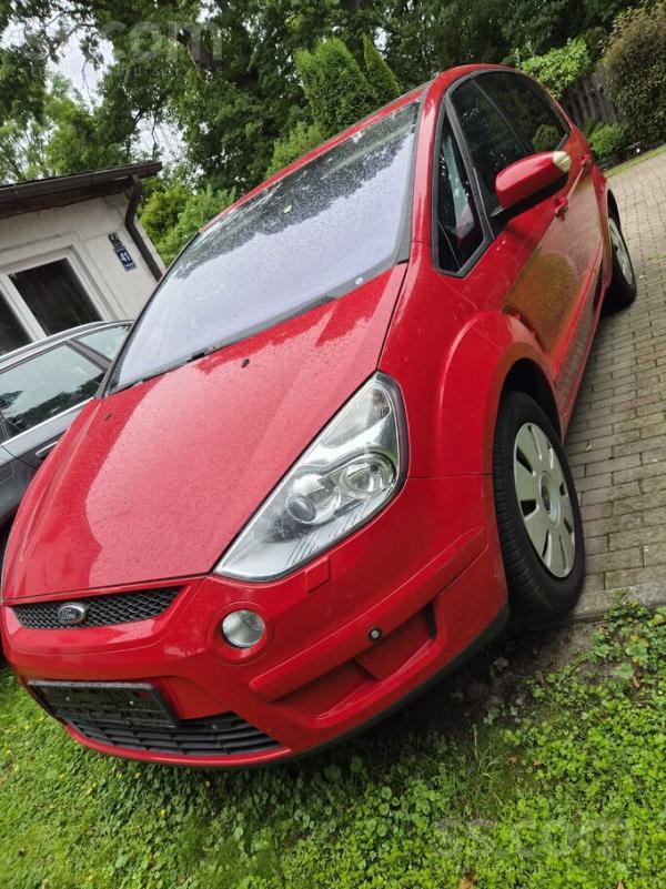 Sarkans Ford S-Max 2009 Rīga, ar dzinēja tilpumu 2.20 L un nobraukumu 240 tūkst. km par 3790 €, foto 1 vietnē AUTOMOTO.COM.LV