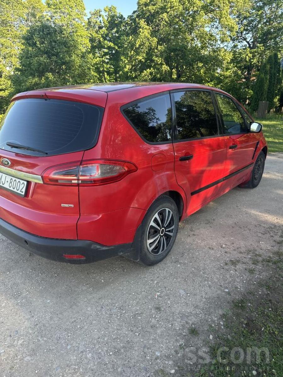 Sarkans Ford S-Max 2012 Madona, ar dzinēja tilpumu 2.00 L un nobraukumu 545 tūkst. km par 2100 €, foto 6 vietnē AUTOMOTO.COM.LV