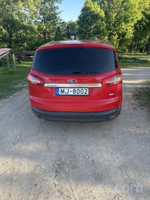 Sarkans Ford S-Max 2012 Madona, ar dzinēja tilpumu 2.00 L un nobraukumu 545 tūkst. km par 2100 €, foto 7 vietnē AUTOMOTO.COM.LV