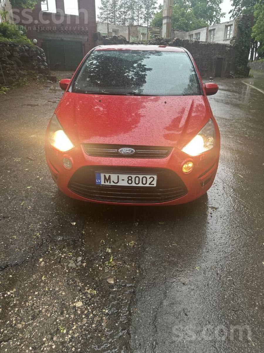 Sarkans Ford S-Max 2012 Madona, ar dzinēja tilpumu 2.00 L un nobraukumu 0 tūkst. km par 1600 €, foto 3 vietnē AUTOMOTO.COM.LV