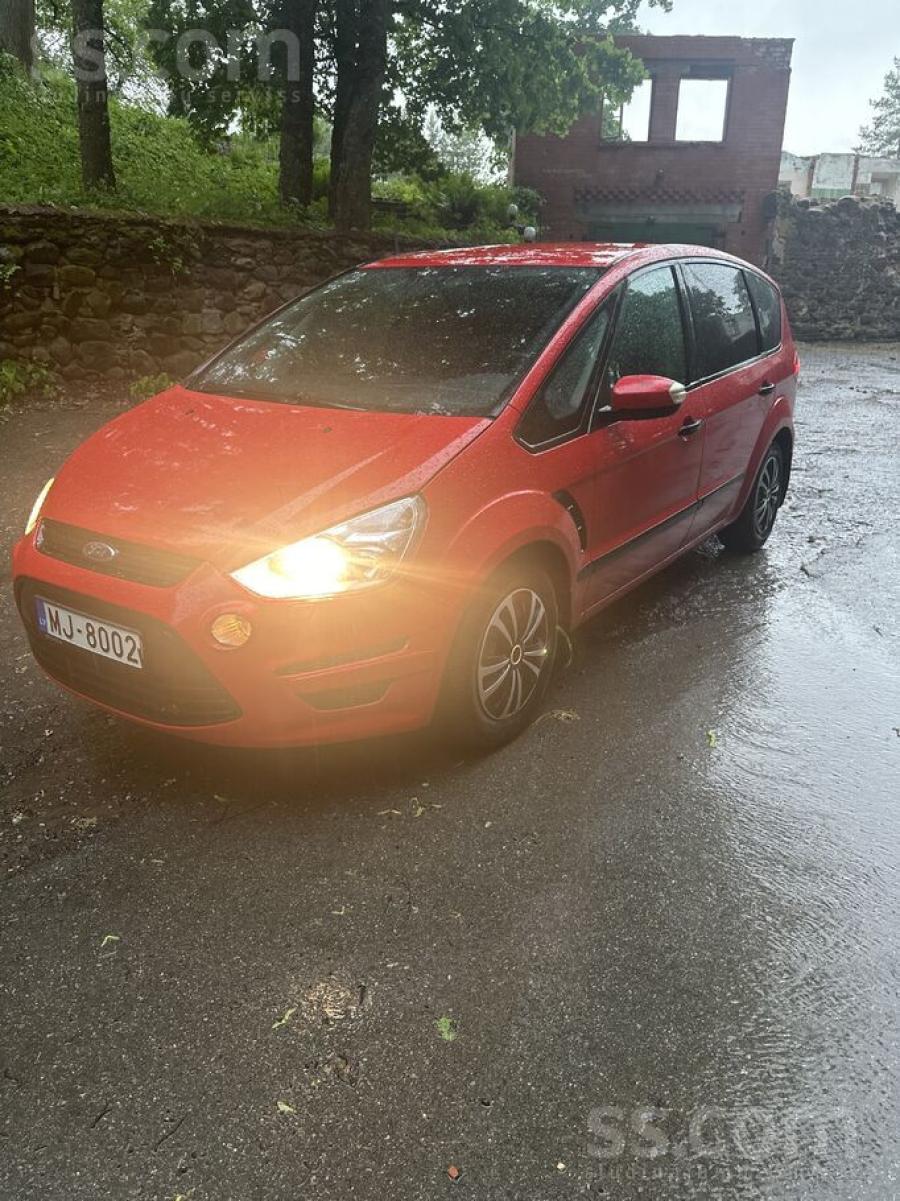 Sarkans Ford S-Max 2012 Madona, ar dzinēja tilpumu 2.00 L un nobraukumu 0 tūkst. km par 1600 €, foto 11 vietnē AUTOMOTO.COM.LV