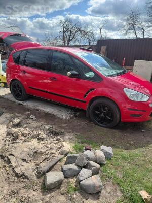 Sarkans Ford S-Max 2012 Rīga, ar dzinēja tilpumu 2.00 L un nobraukumu 0 tūkst. km par 3150 €, foto  vietnē AUTOMOTO.COM.LV
