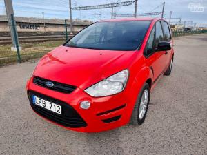 Sarkans Ford S-Max 2013 Šauļi, ar dzinēja tilpumu 2.00 L un nobraukumu 257 tūkst. km par 3950 €, foto  vietnē AUTOMOTO.COM.LV
