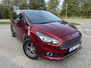 Sarkans Ford S-Max 2016 Ogre, ar dzinēja tilpumu 2.00 L un nobraukumu 262 tūkst. km par 9550 €, foto 5 vietnē AUTOMOTO.COM.LV