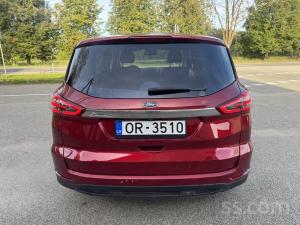 Sarkans Ford S-Max 2016 Ogre, ar dzinēja tilpumu 2.00 L un nobraukumu 262 tūkst. km par 9550 €, foto 8 vietnē AUTOMOTO.COM.LV