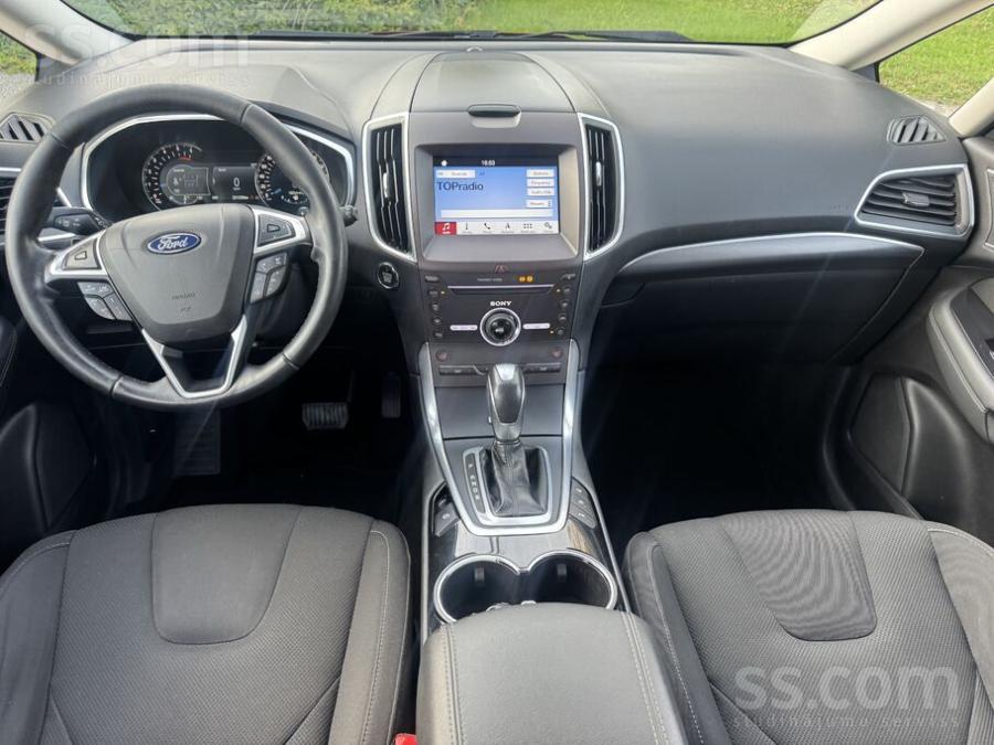 Sarkans Ford S-Max 2016 Ogre, ar dzinēja tilpumu 2.00 L un nobraukumu 262 tūkst. km par 9550 €, foto 13 vietnē AUTOMOTO.COM.LV