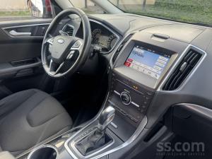 Sarkans Ford S-Max 2016 Ogre, ar dzinēja tilpumu 2.00 L un nobraukumu 262 tūkst. km par 9550 €, foto 19 vietnē AUTOMOTO.COM.LV