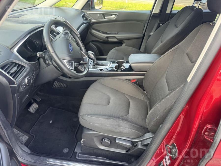 Sarkans Ford S-Max 2016 Ogre, ar dzinēja tilpumu 2.00 L un nobraukumu 262 tūkst. km par 9550 €, foto 21 vietnē AUTOMOTO.COM.LV