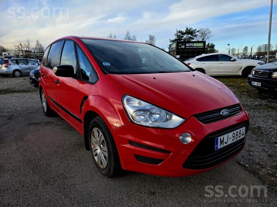 Sarkans Ford S-Max 2012 Rīga, ar dzinēja tilpumu 2.00 L un nobraukumu 465 tūkst. km par 1650 €, foto 8 vietnē AUTOMOTO.COM.LV