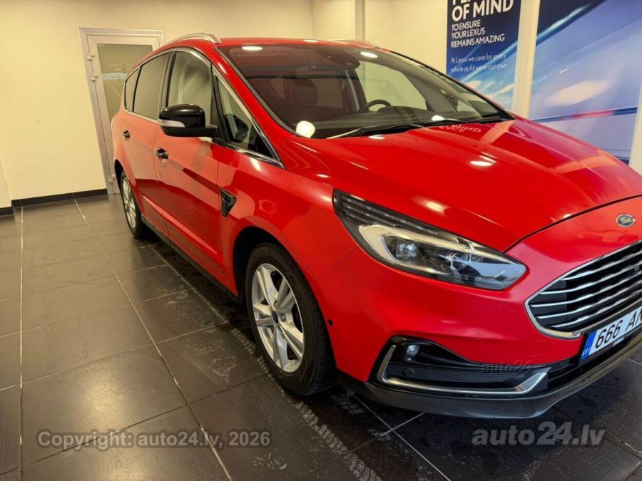 Red Ford S-Max 2019 in Tallinn, with an engine capacity of 2.00 L and mileage of 211 thousand km for 21699 €, photo 2 on AUTOMOTO.COM.LV