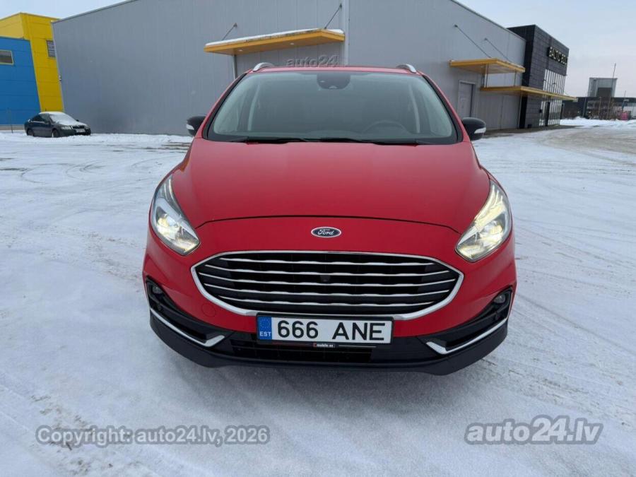 Red Ford S-Max 2019 in Tallinn, with an engine capacity of 2.00 L and mileage of 211 thousand km for 21699 €, photo 16 on AUTOMOTO.COM.LV
