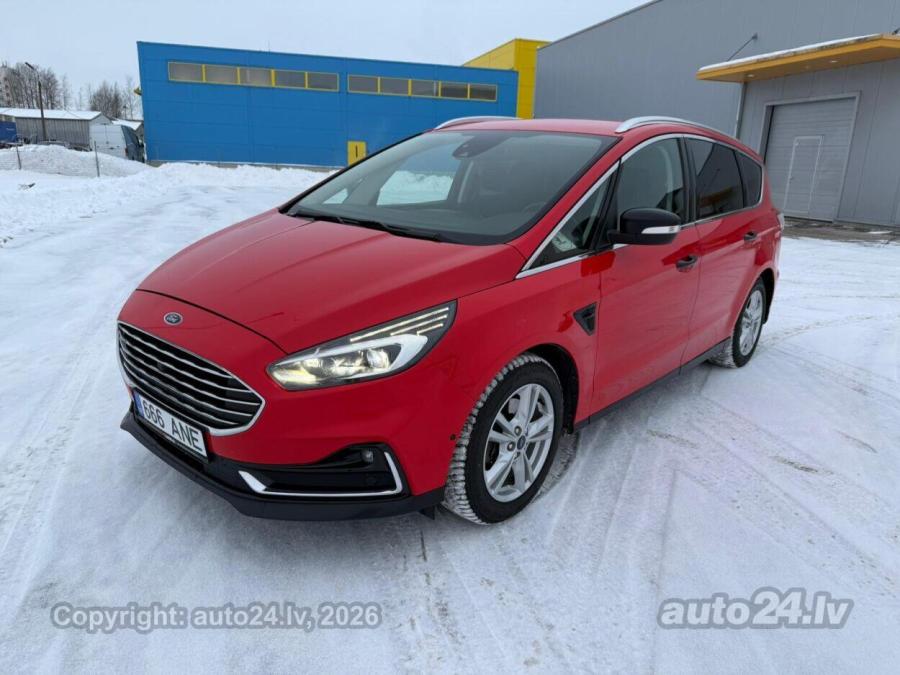 Red Ford S-Max 2019 in Tallinn, with an engine capacity of 2.00 L and mileage of 211 thousand km for 21699 €, photo 17 on AUTOMOTO.COM.LV