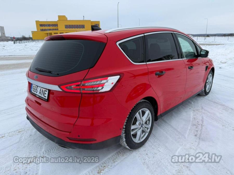 Red Ford S-Max 2019 in Tallinn, with an engine capacity of 2.00 L and mileage of 211 thousand km for 21699 €, photo 20 on AUTOMOTO.COM.LV