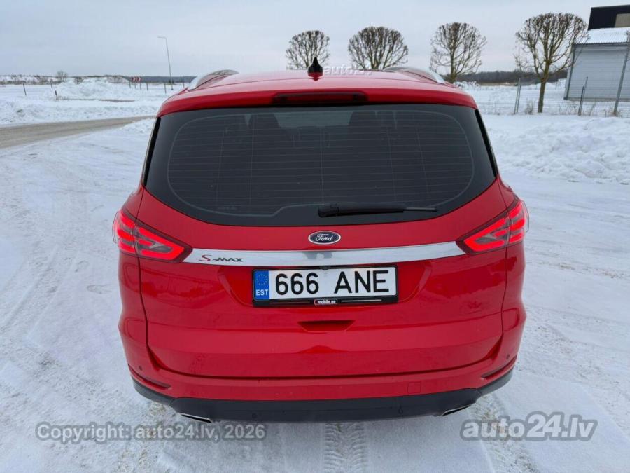 Red Ford S-Max 2019 in Tallinn, with an engine capacity of 2.00 L and mileage of 211 thousand km for 21699 €, photo 21 on AUTOMOTO.COM.LV