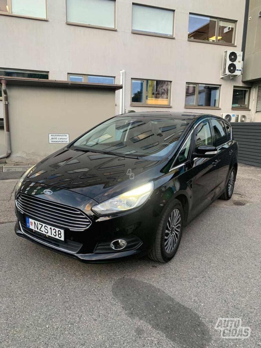 Ford S-Max 2018 in Vilnius, with an engine capacity of 2.00 L and mileage of 218 thousand km for 9750 €, photo 1 on AUTOMOTO.COM.LV