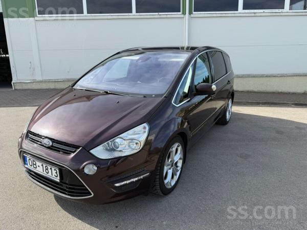 Violet Ford S-Max 2012 in Tukums, with an engine capacity of 2.00 L and mileage of 0 thousand km for 7400 €, photo 2 on AUTOMOTO.COM.LV