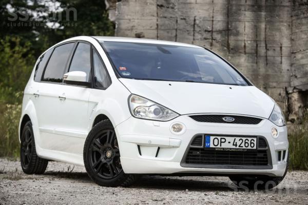 Balts Ford S-Max 2010 Tukums, ar dzinēja tilpumu 2.20 L un nobraukumu 0 tūkst. km par 4500 €, foto 1 vietnē AUTOMOTO.COM.LV