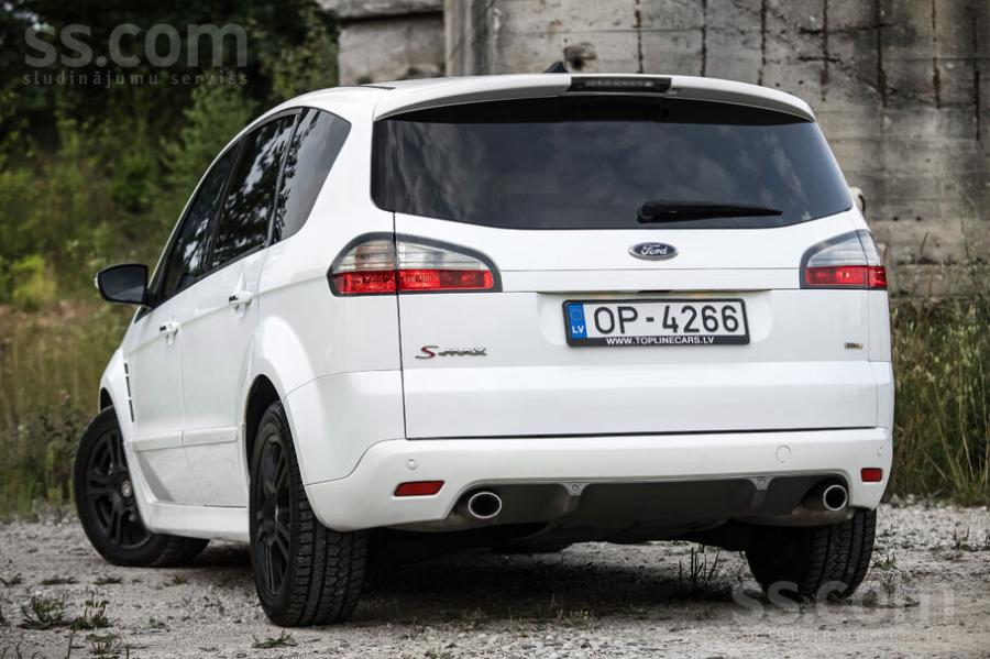 Balts Ford S-Max 2010 Tukums, ar dzinēja tilpumu 2.20 L un nobraukumu 0 tūkst. km par 4500 €, foto 7 vietnē AUTOMOTO.COM.LV